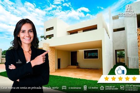 Preventa. Casa de dos plantas en privada. Santa Gertrudis Copó. Mérida, Yucatán. | EasyBroker