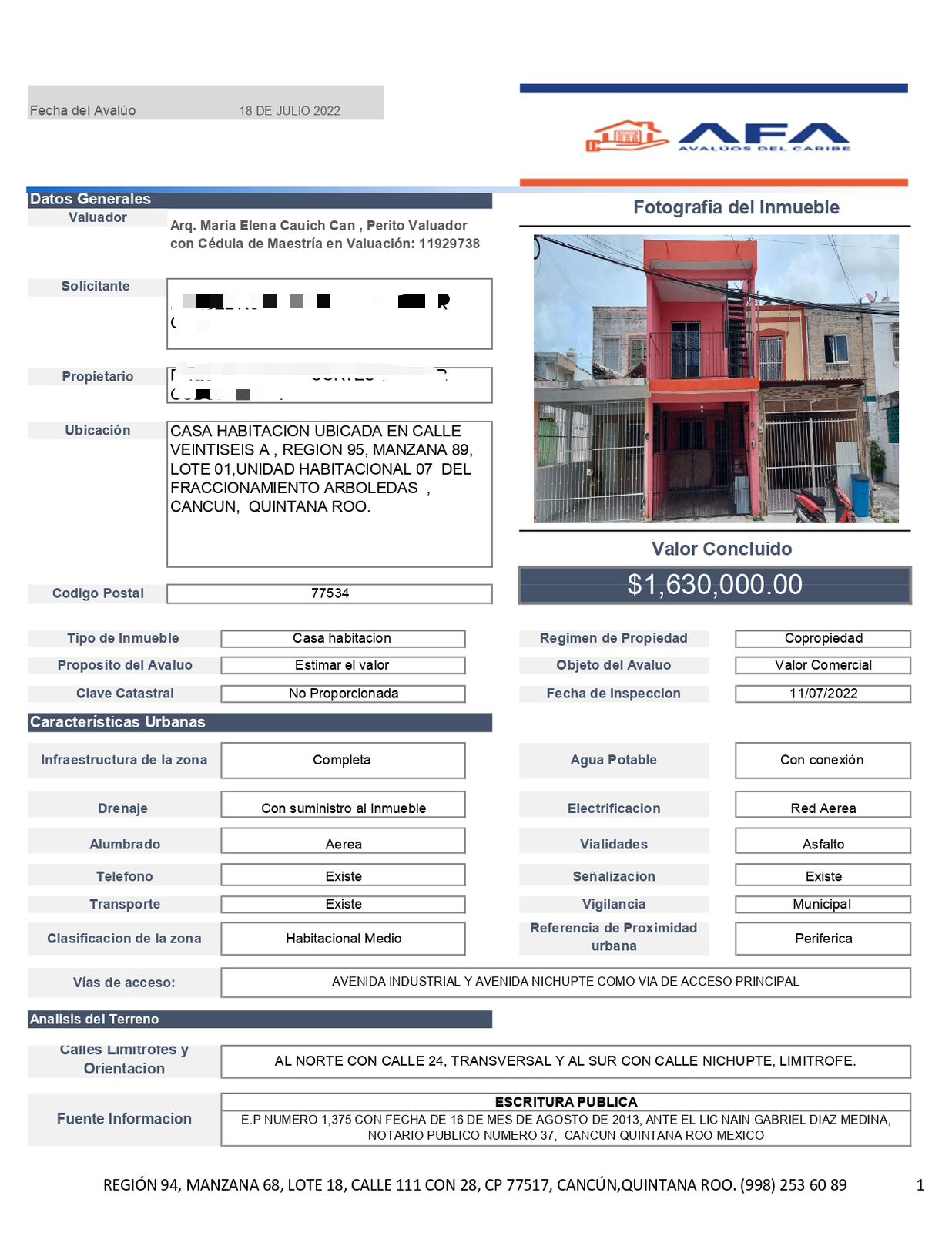 CASA EN VENTA A DOS CUADRAS DE AV NICHUPTE | EasyBroker