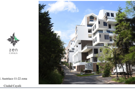 Apto en renta edificio Zen de cayalá, zona 16 | EasyBroker