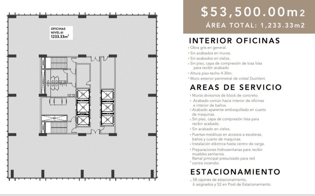 OFICINA EN VENTA TORRE TOP OBISPADO | EasyBroker