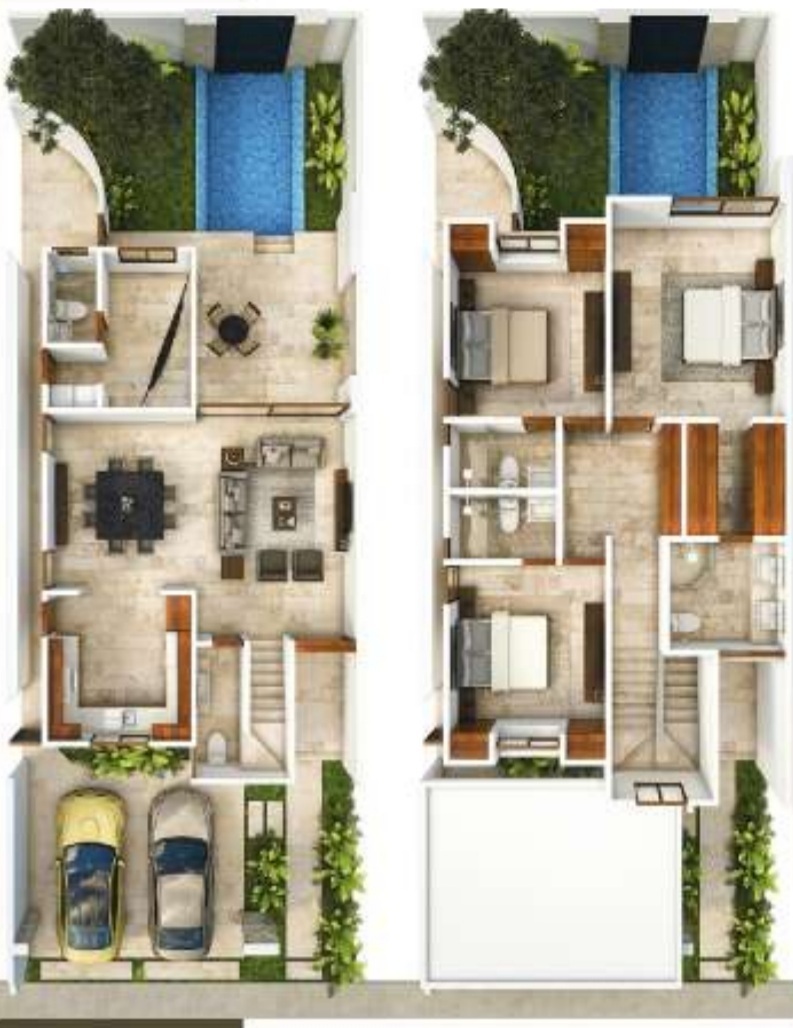 Casa en privada Amara Residencial Modelos Vento, Santa Gertrudis Copo | EasyBroker
