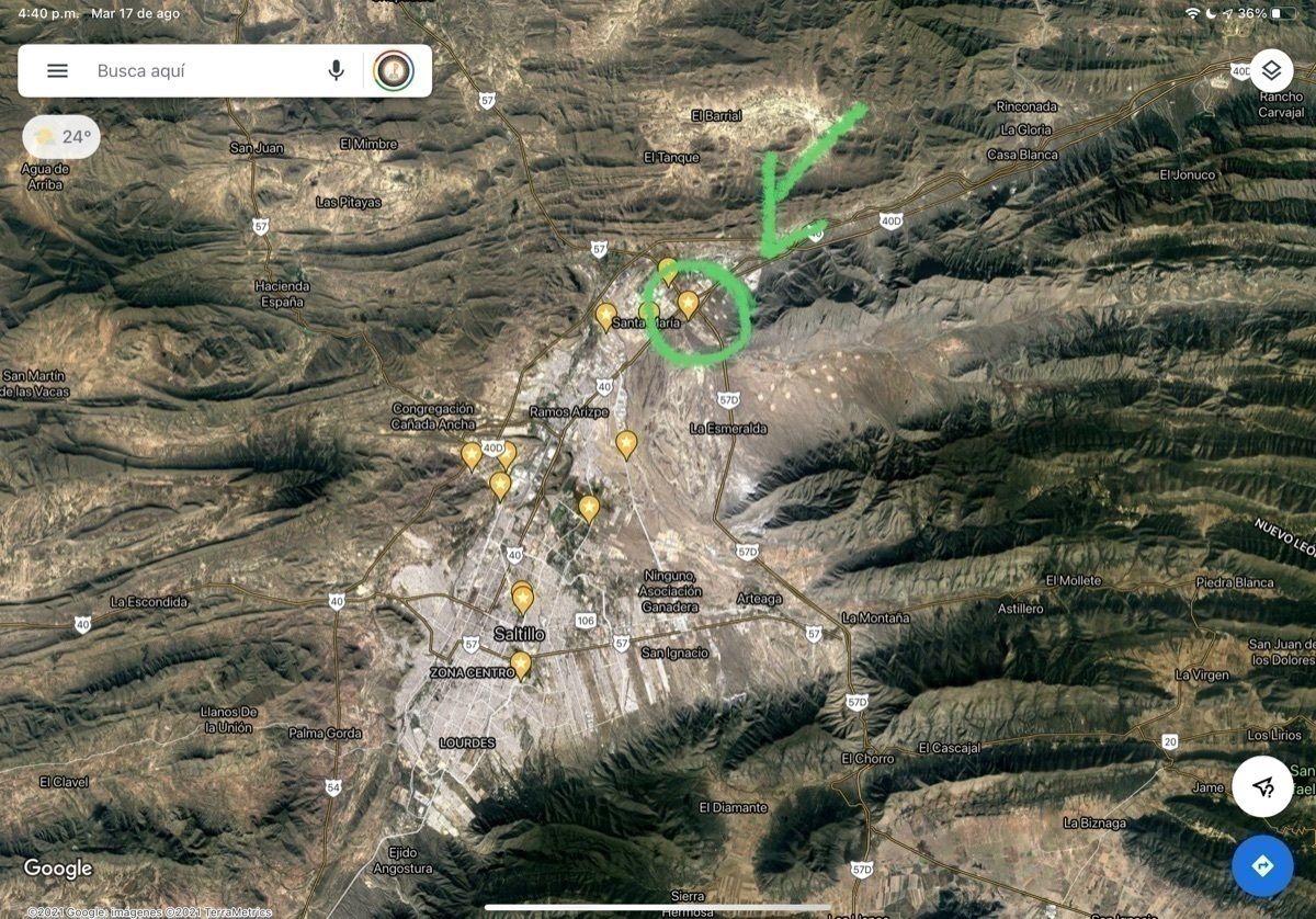 40,621 M2 BTS RAMOS ARIZPE,COAH. Parque industrial 360 nave renta ...