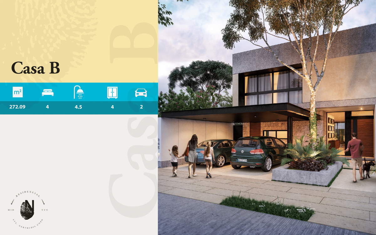 Casa en venta en privada en Santa Gertrudis Copó | EasyBroker