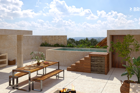 Penthouse de una habitación con amplio rooftop | EasyAviso