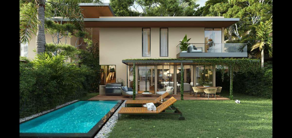 Villa de 2 niveles, 3 habitaciones, terraza y piscina en Cana Loft Vista Cana | EasyAviso