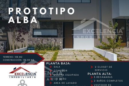 PREVENTA DE CASA EN FRACC. ANDANA LA HUERTA (POR COSTCO), MODELO ALBA ...