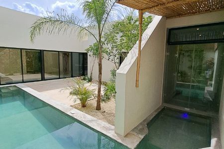 CASA DE UNA PLANTA EQUIPADA EN PRIVADA RESIDENCIAL MOD. L.46 | EasyBroker