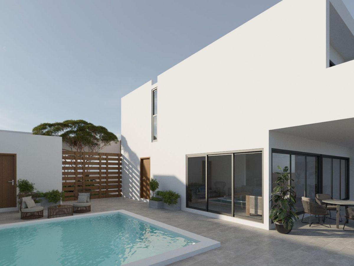 Residência incrível localizada na bela praia de Chabihau, em Yucatán ...