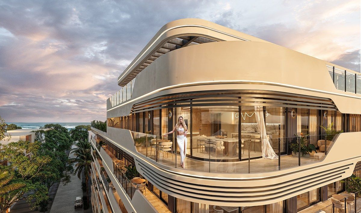 Experience a five-star hotel every day just 300 meters from the sea ...