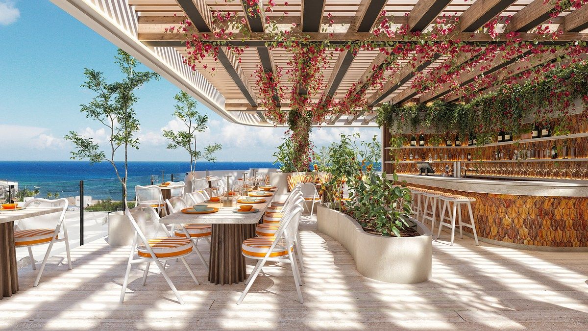 Experience a five-star hotel every day just 300 meters from the sea ...