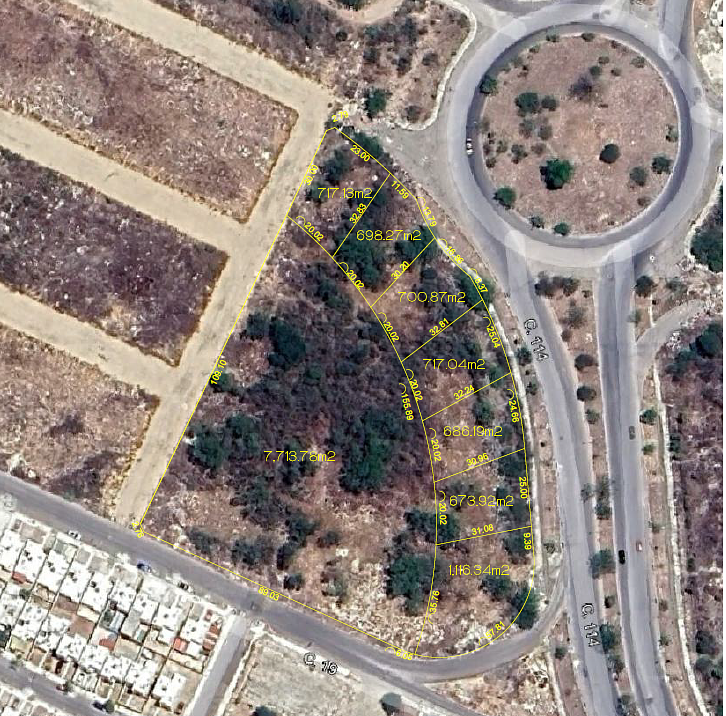 Commercial and Residential Land in Caucel on the avenue and roundabout ...